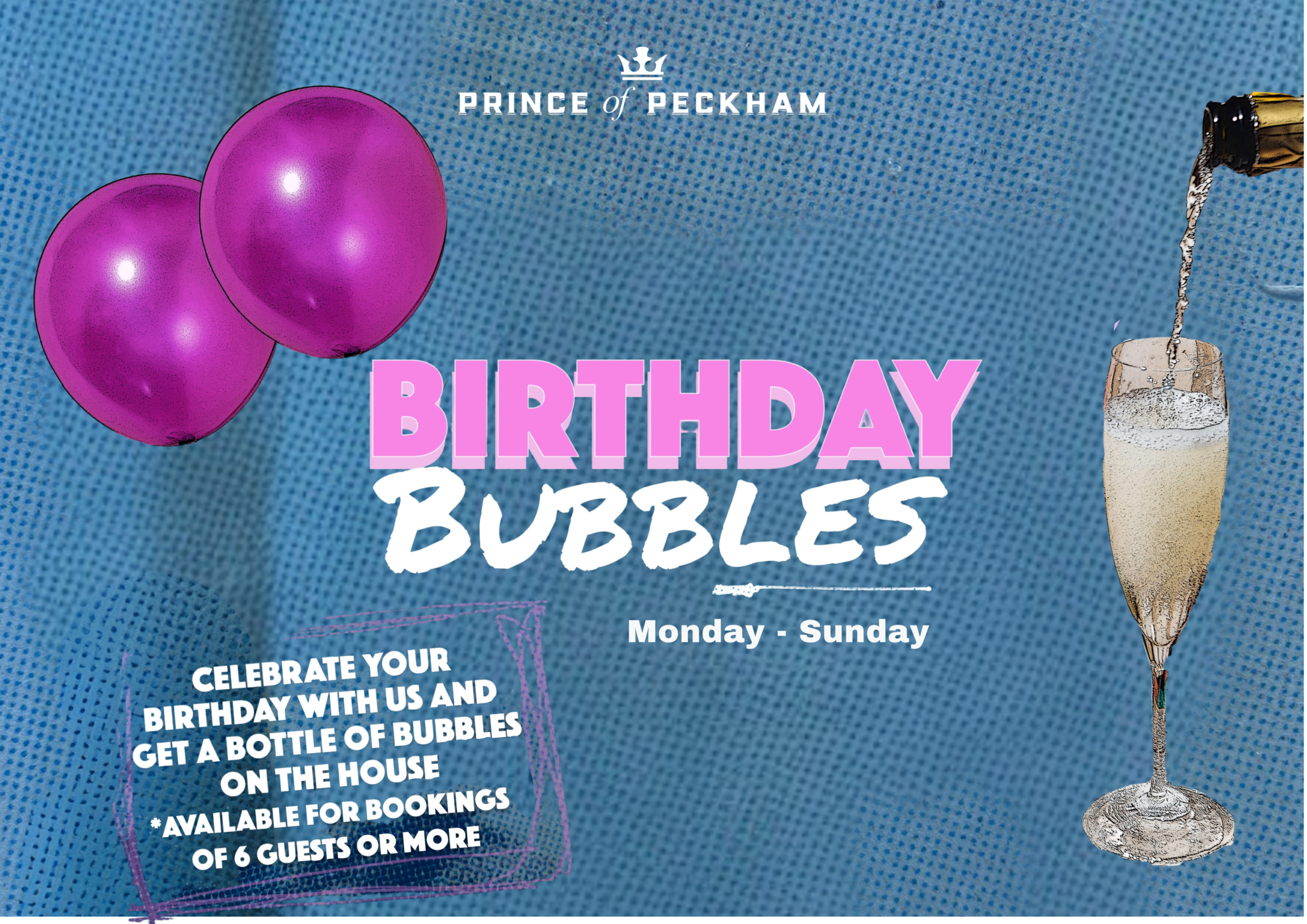 Birthdays - Prince of Peckham Pub | Best South London Bar & Pub in SE15